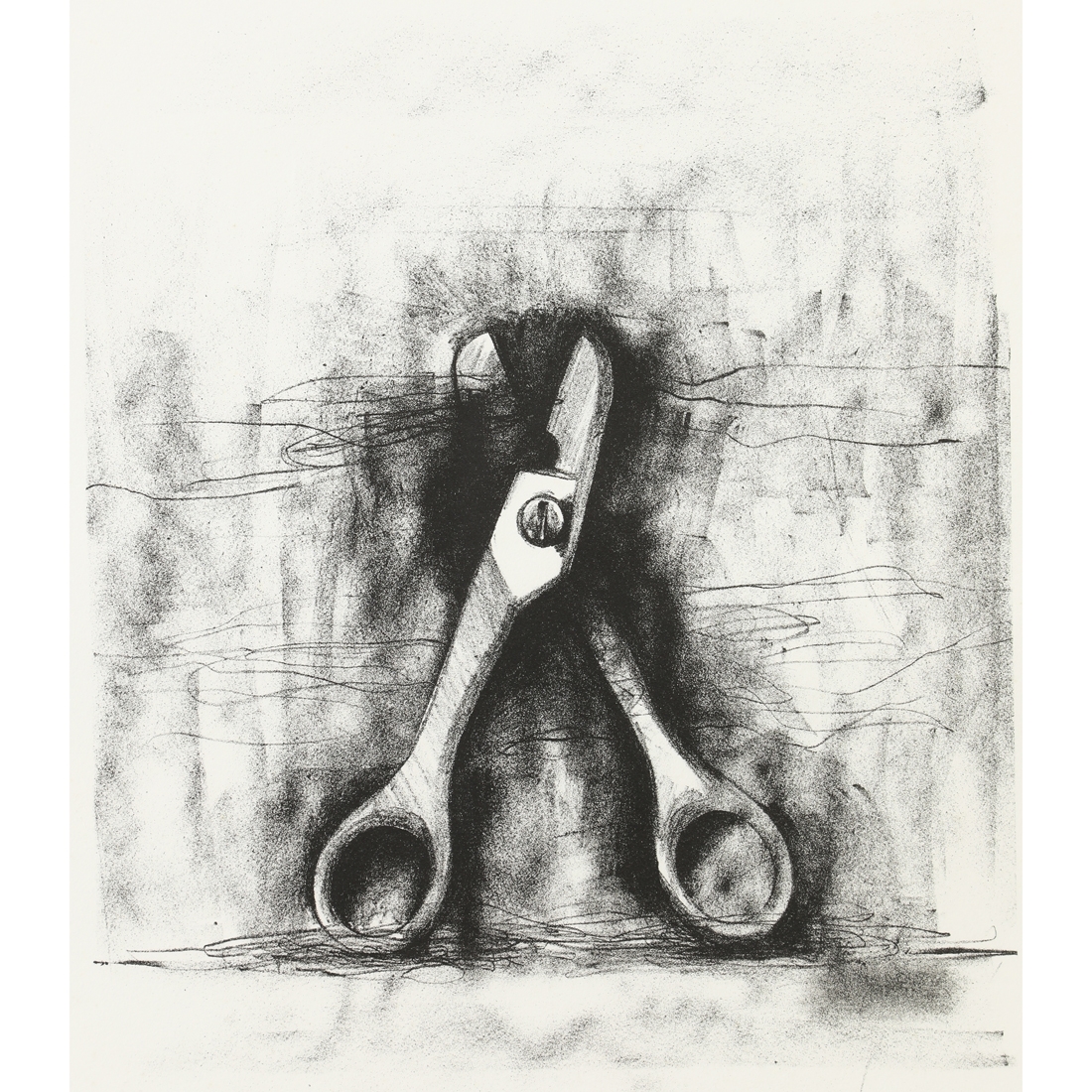 Jim Dine | Untitled - Scissors (1973) | MutualArt