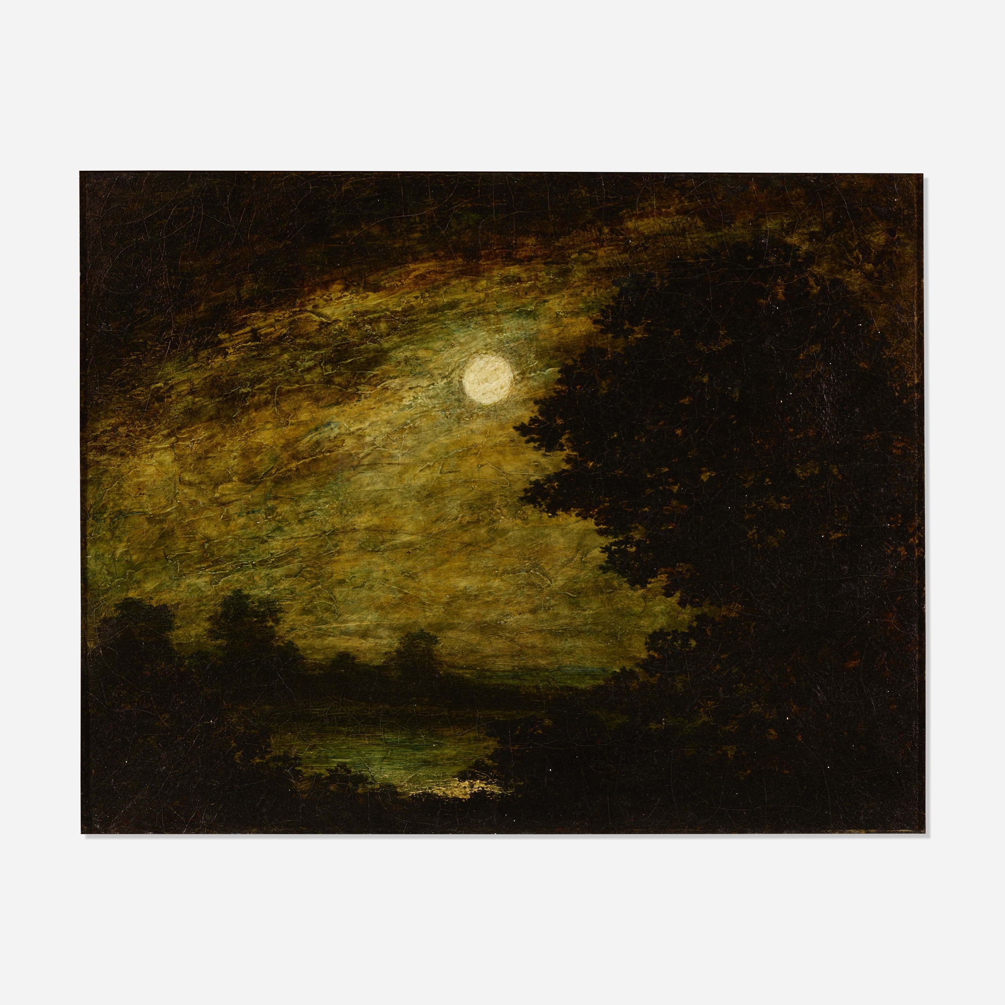 Ralph Albert Blakelock | Moonlight | MutualArt
