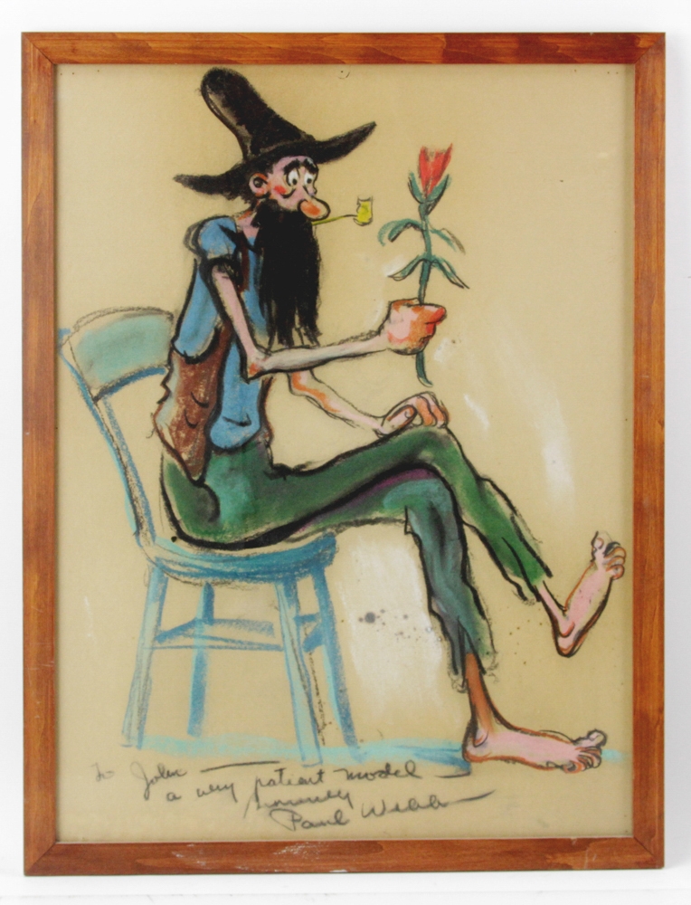 Paul Webb | Grp: 2 Paul Webb Watercolor Paintings | MutualArt