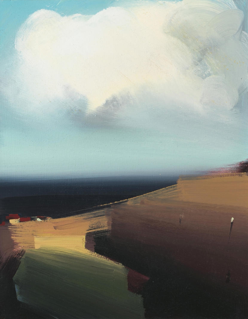 Alexey Lantsev | Miskhako's vineyards in early spring (2022) | MutualArt