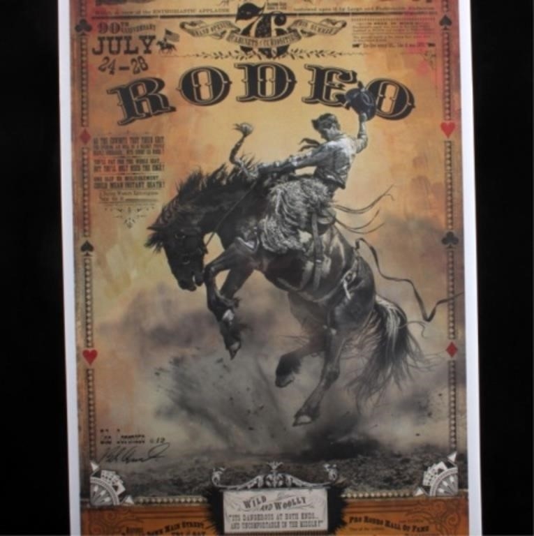 Bob Coronato | Deadwood South Dakota Rodeo Poster (19th Century ...