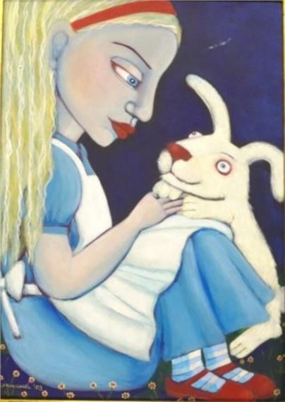 Rachel Carmichael | Alice & Bunny (2003) | MutualArt