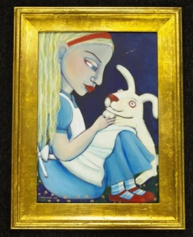 Rachel Carmichael | Alice & Bunny (2003) | MutualArt