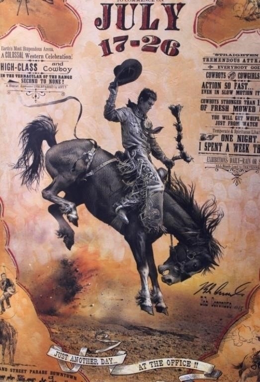 Bob Coronato | Cheyenne Wyoming Frontier Days Rodeo Poster | MutualArt
