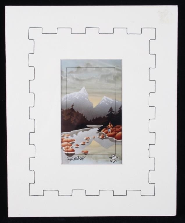 Ron Mitchell | Pair Of Original Lithographs | MutualArt