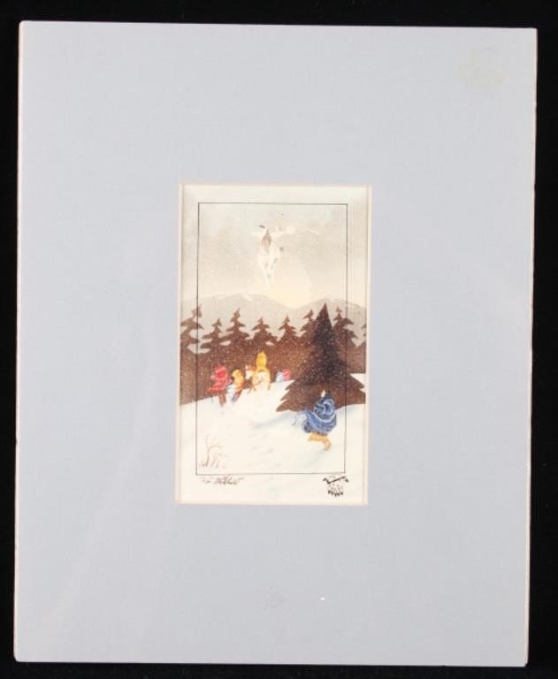 Ron Mitchell | Pair Of Original Lithographs | MutualArt