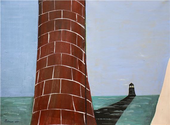 Hannes Postma | Vuurtorens schaduw (1971) | MutualArt