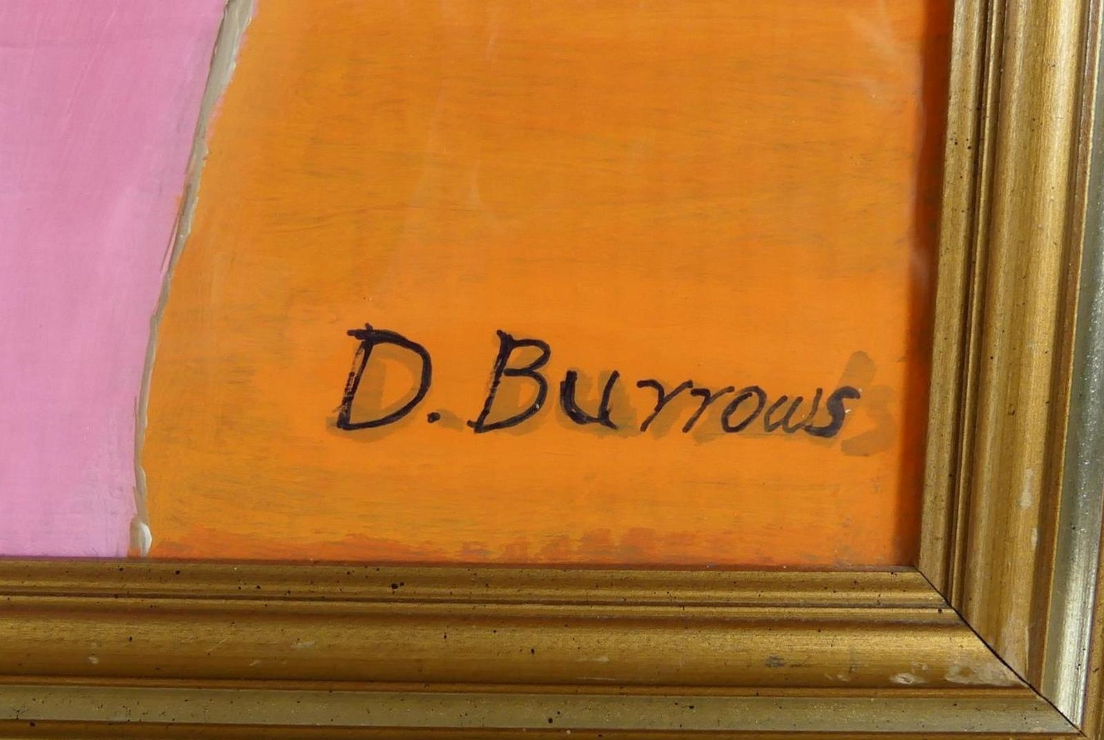 D. Burrows | Self Portrait with Halo and Snake | MutualArt