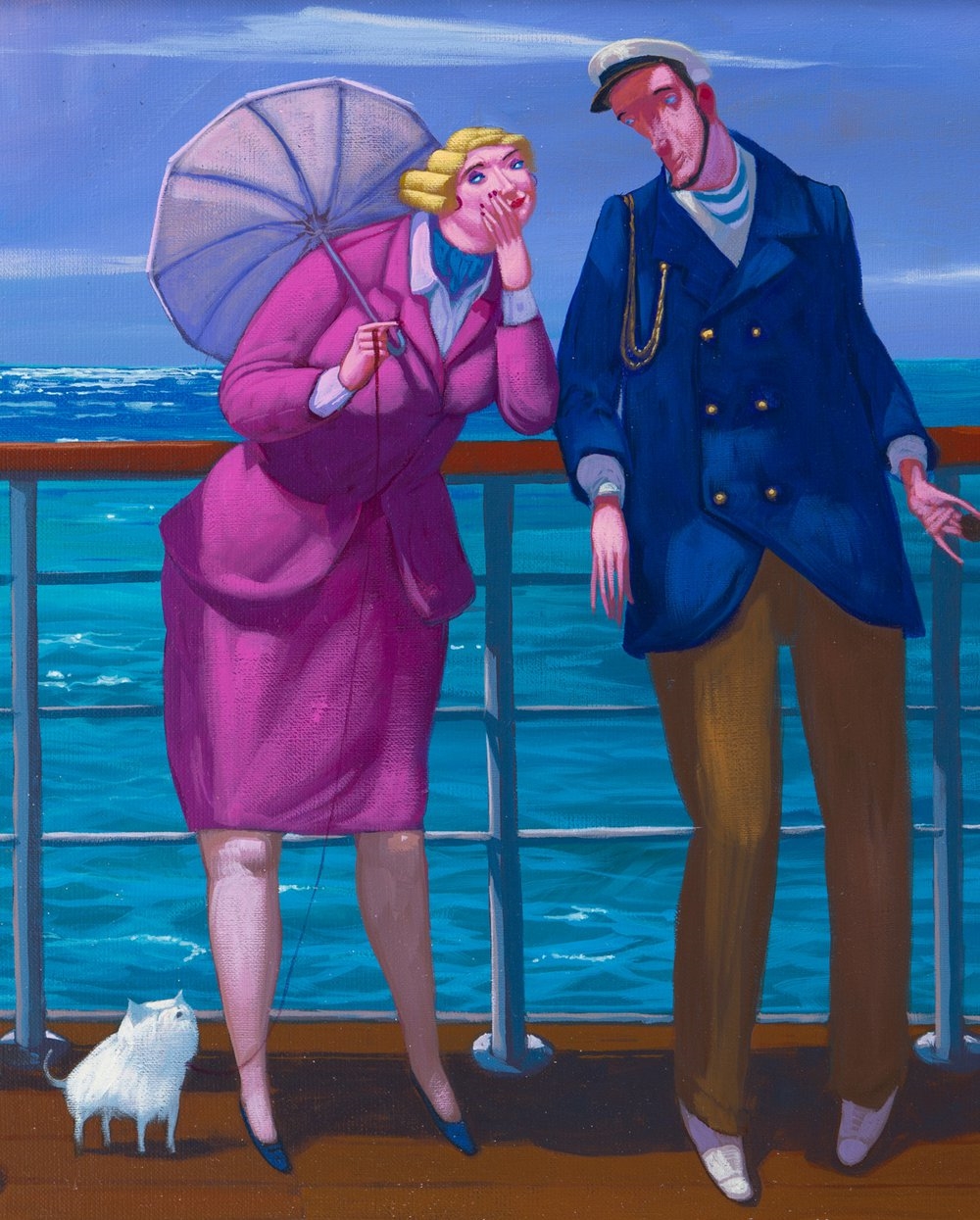 Jacek Palucha | At Sea (2021) | MutualArt