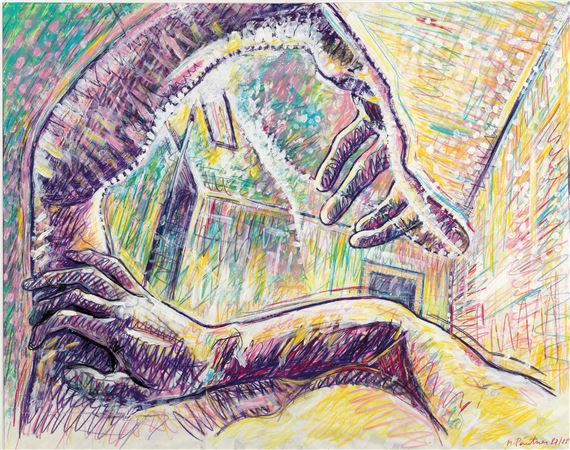 Max Peintner | Selbstbildnis: das nächste Nahe (1987 - 1988) | MutualArt