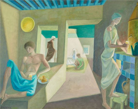 Jacques Azema | Hammam (1971) | MutualArt