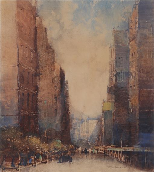 Tom Garrett | Cityscape | MutualArt