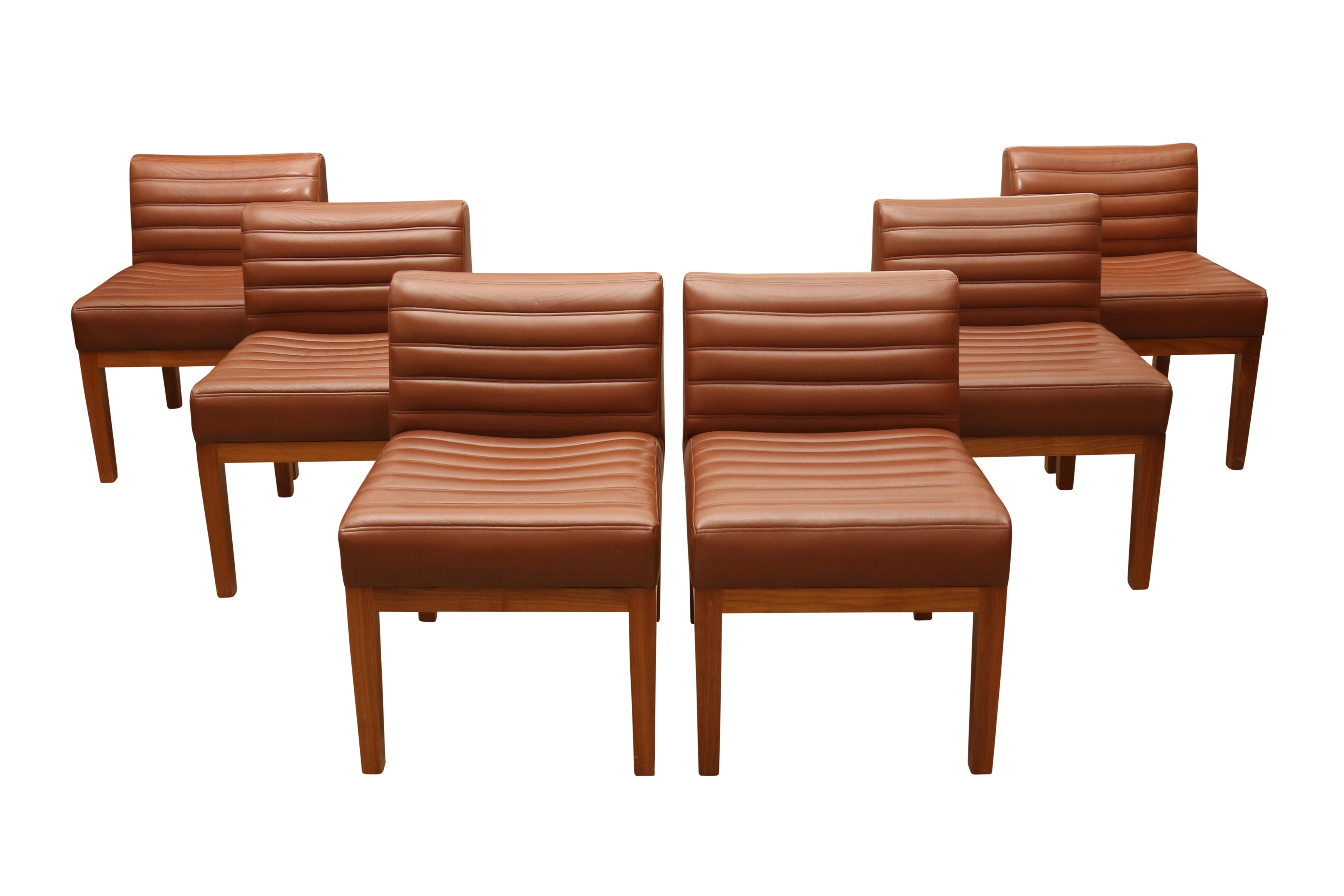 David Linley | A SET OF SIX DICE CHAIRS | MutualArt