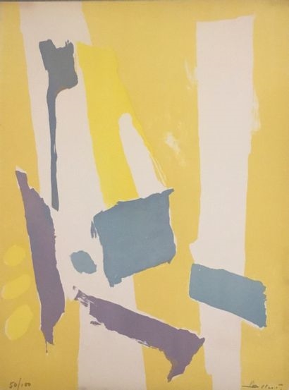 Pierre Pallut | PALLUT Pierre Lithograph signed in lower | MutualArt