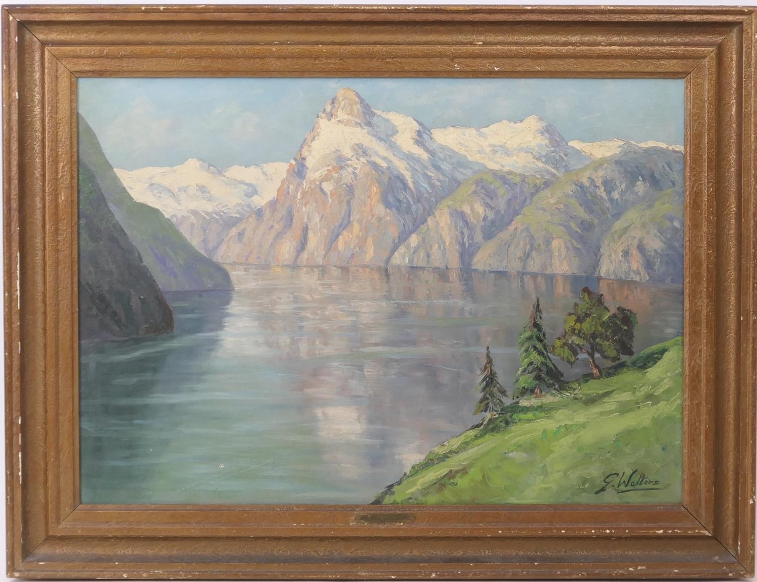 Guglielmo Welters | View of the Norwegian Fjords | MutualArt