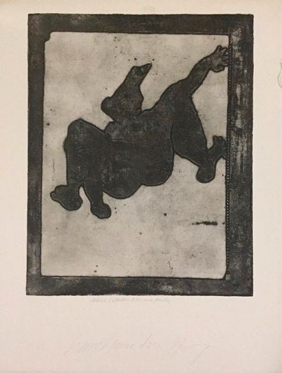 Jean Pierre Jouffroy | JOUFFROY Jean-Pierre Engraving signed at | MutualArt