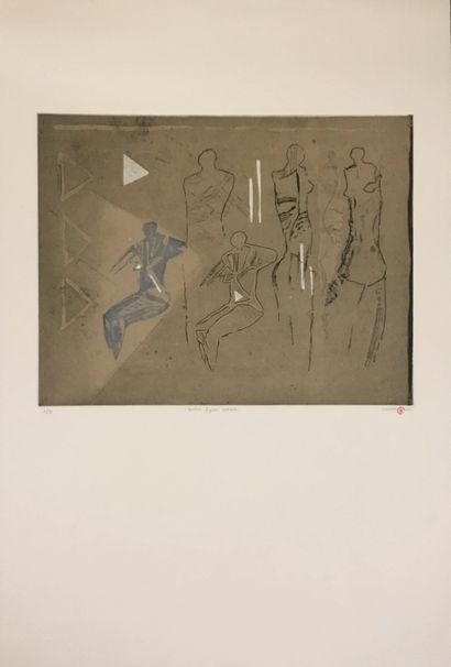 Bruno Krief | KRIEF Bruno Engraving signed in lower right (80) | MutualArt