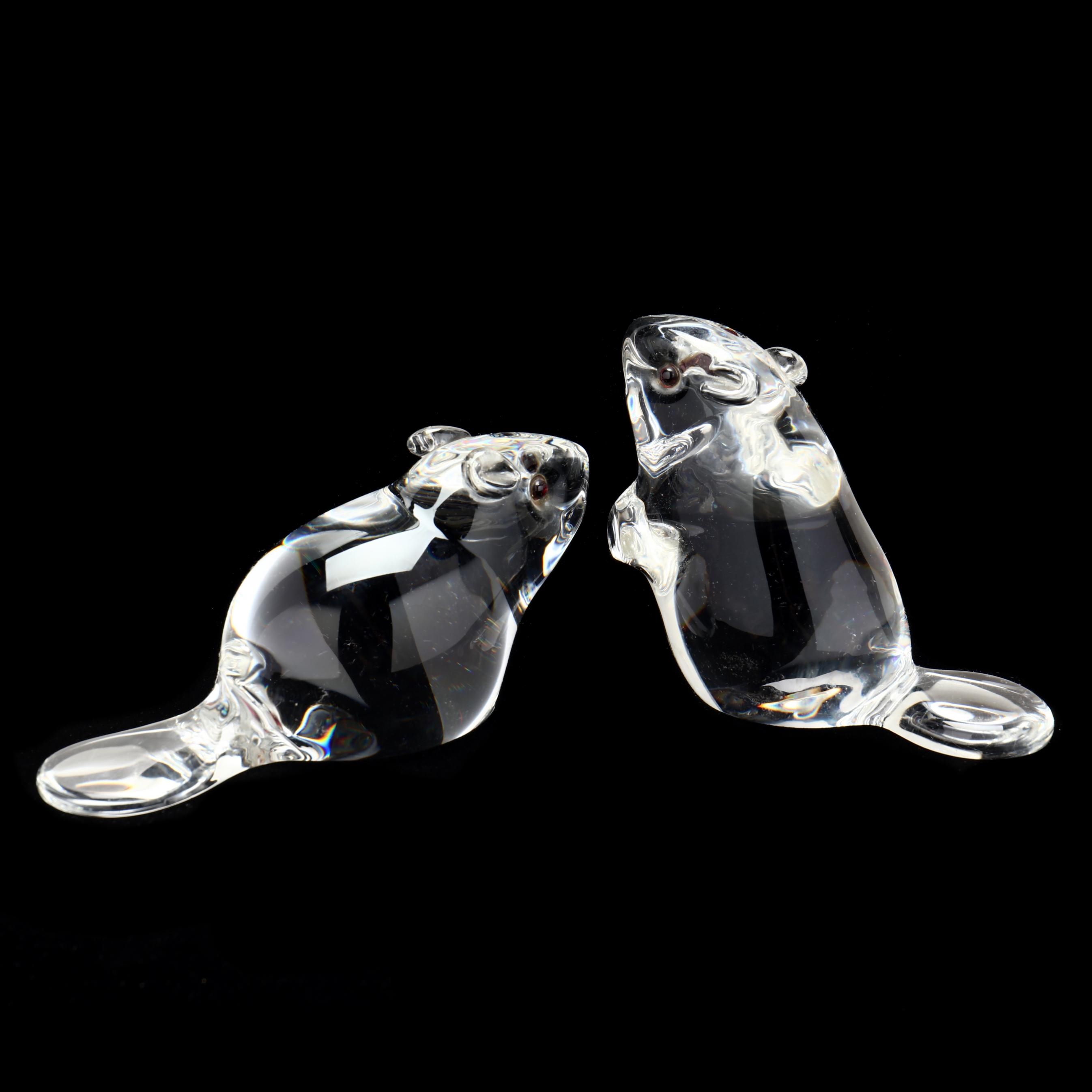 Lloyd Atkins | Two Crystal Beavers | MutualArt