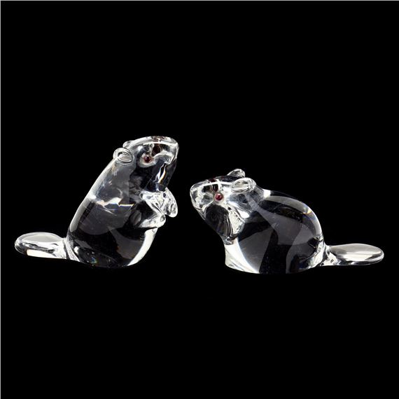 Lloyd Atkins | Two Crystal Beavers | MutualArt