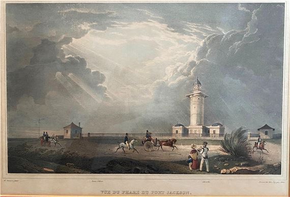 Louis Auguste de Sainson | Vue du Phare du Port Jackson | MutualArt