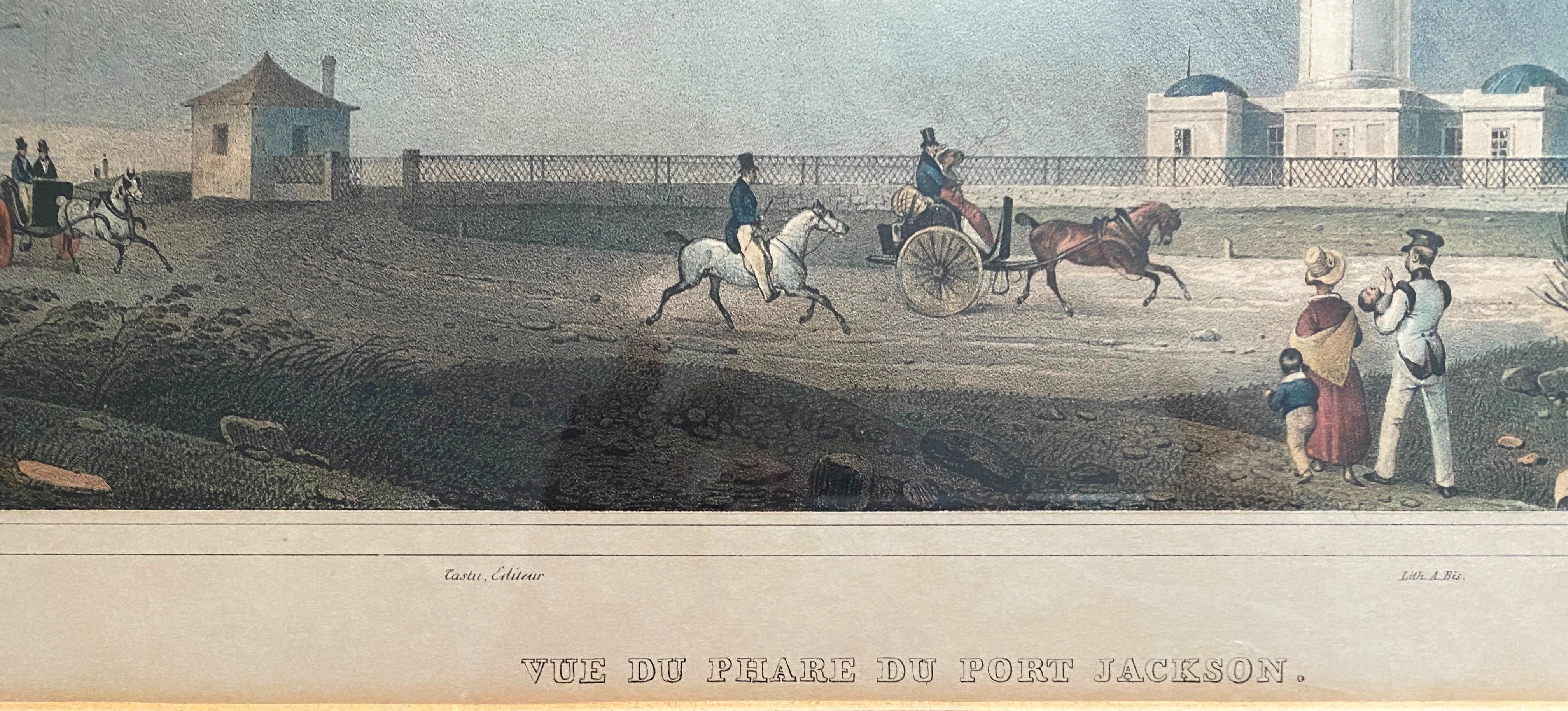 Louis Auguste de Sainson | Vue du Phare du Port Jackson | MutualArt
