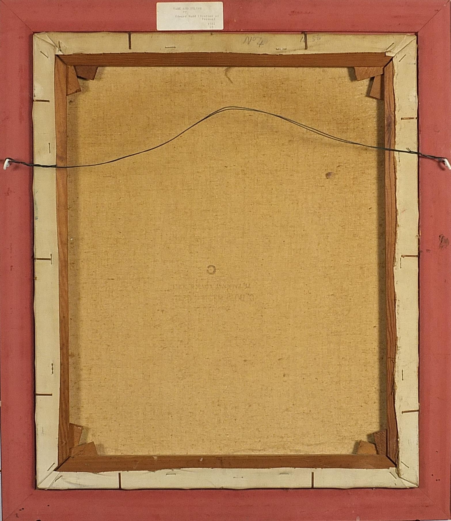 Edward Ward | Edward Ward - Still life vase and tulips | MutualArt