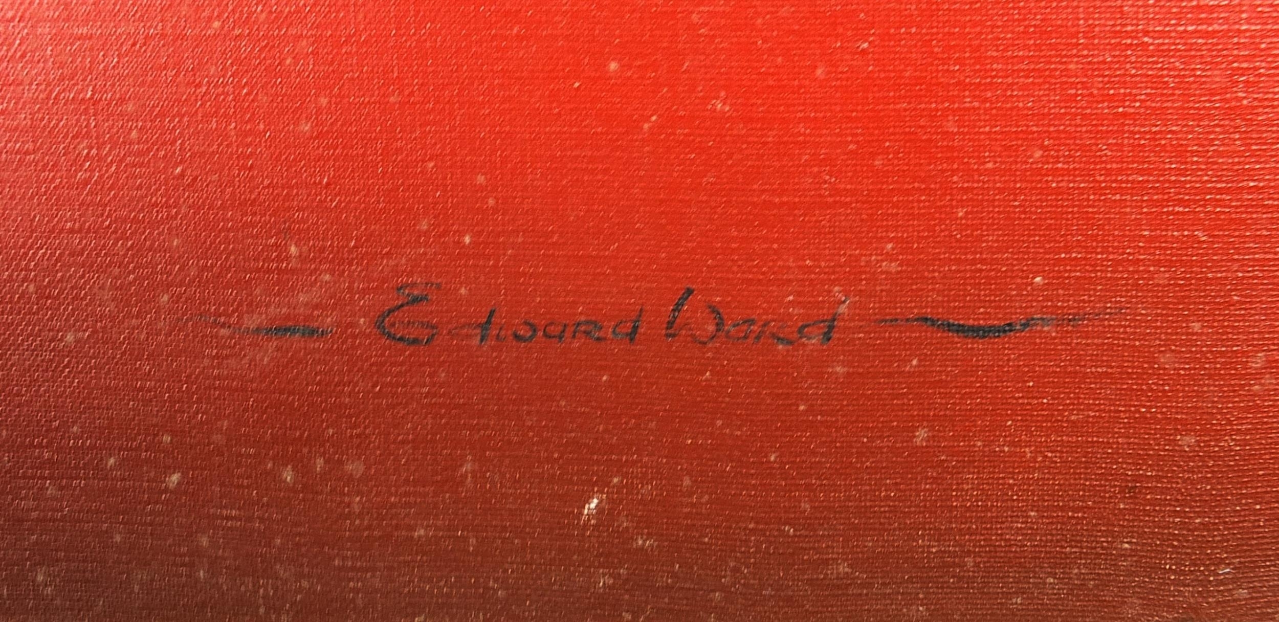 Edward Ward | Edward Ward - Still life vase and tulips | MutualArt