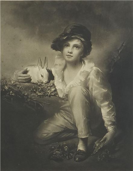 Henry Raeburn | After Henry Raeburn - Boy and rabbit | MutualArt