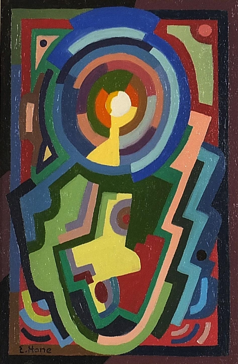 Evie Hone | After Evie Sydney Hone - Abstract composition | MutualArt