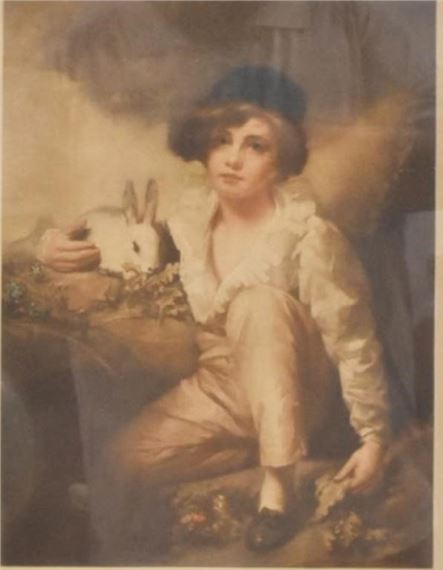 Henry Raeburn | Boy With Rabbit | MutualArt