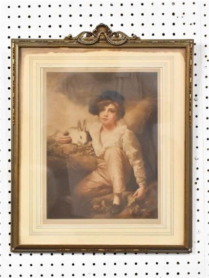 Henry Raeburn | Boy With Rabbit | MutualArt