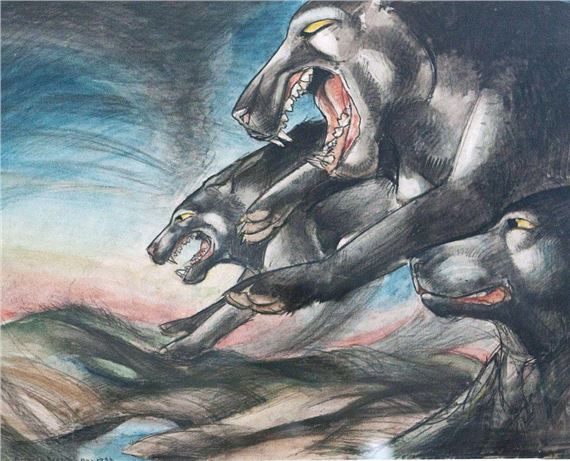 Norman Neasom | Hounds of the Baskervilles (1984) | MutualArt