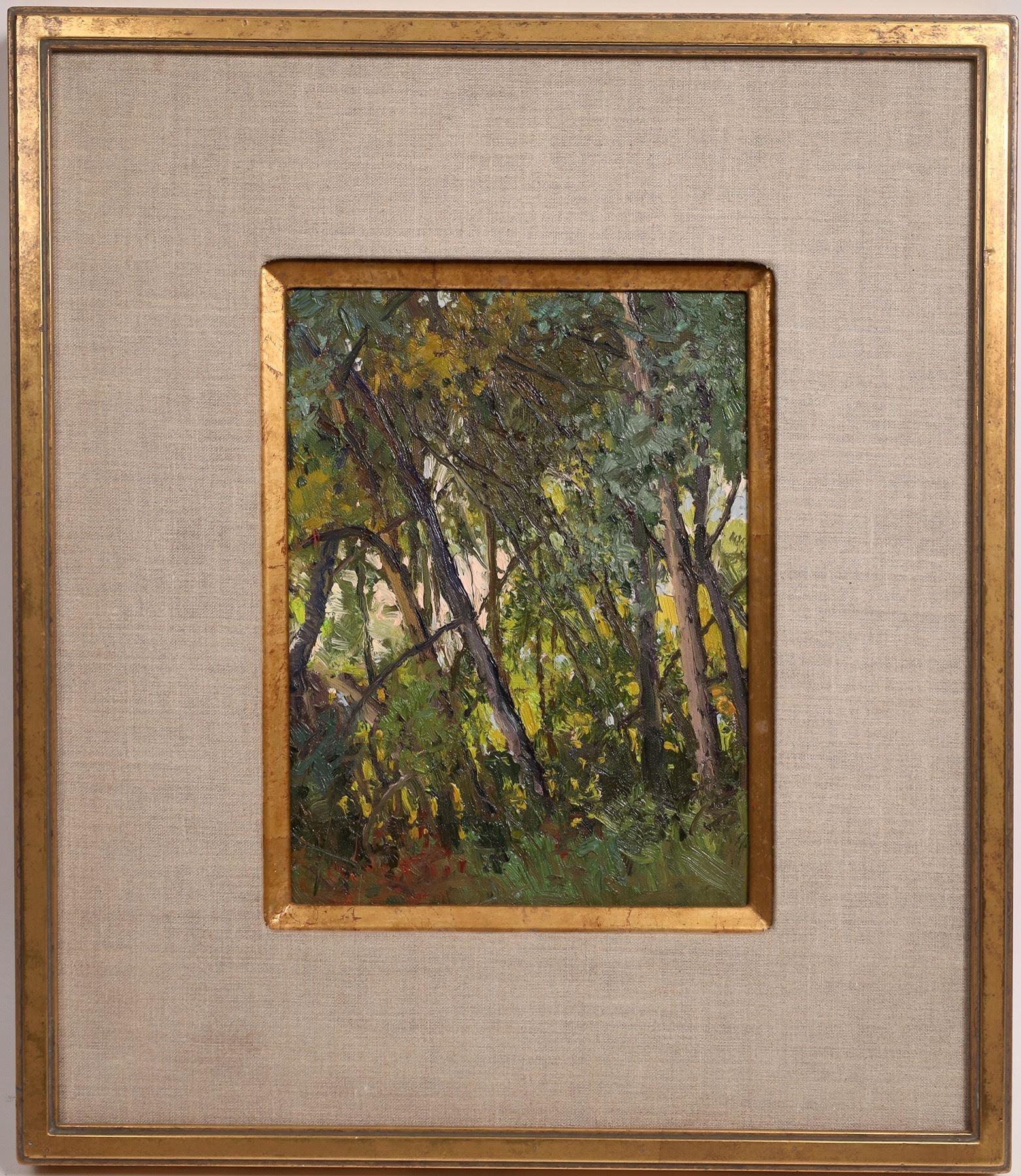 Len Chimel | Poison Ivy With Cottonwoods (1992) | MutualArt