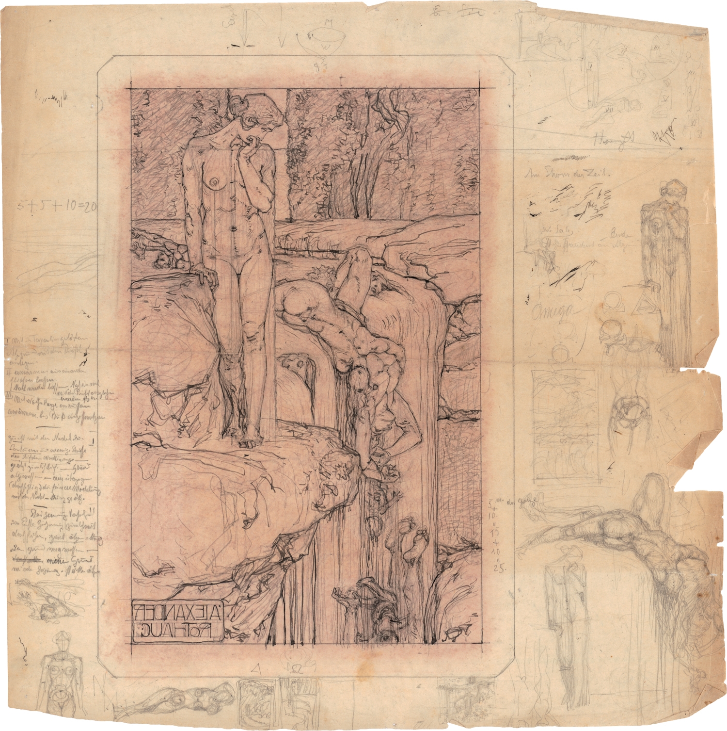 Alexander Rothaug | Am Strom der Zeit (1912) | MutualArt