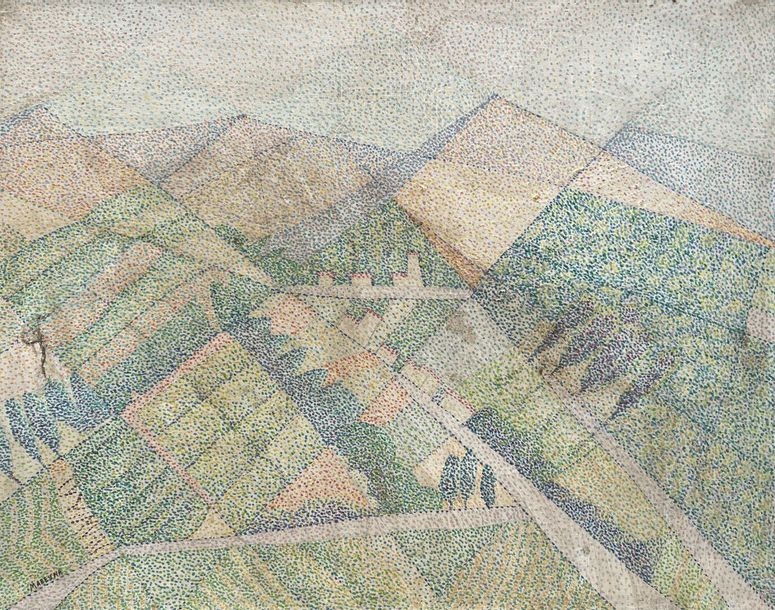 Marie Vorobieff Marevna | Landscape of mountains | MutualArt