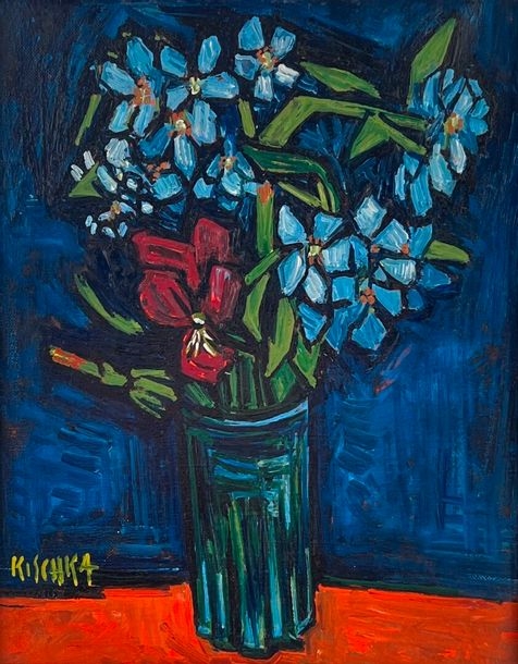 Isis Kischka | Bouquet of flowers in a vase | MutualArt