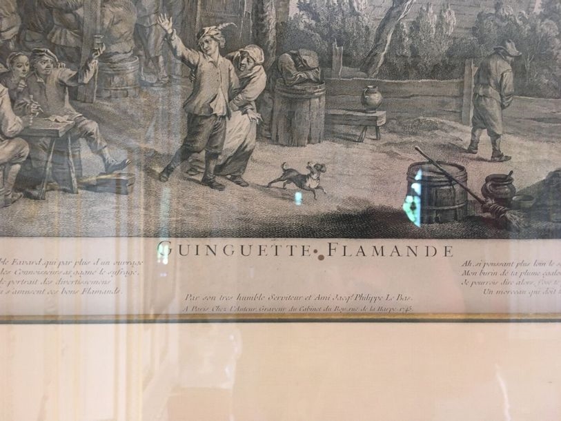 Jacques-Philippe Le Bas | The Flemish guinguette | MutualArt