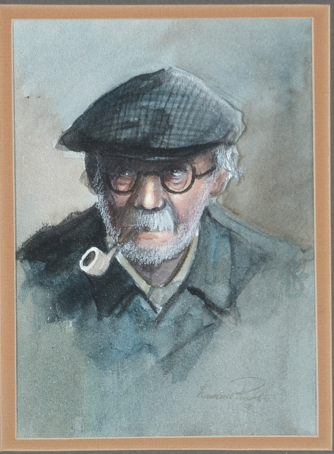 Lawrence Rushton | Four head-and-shoulder character portraits of men ...