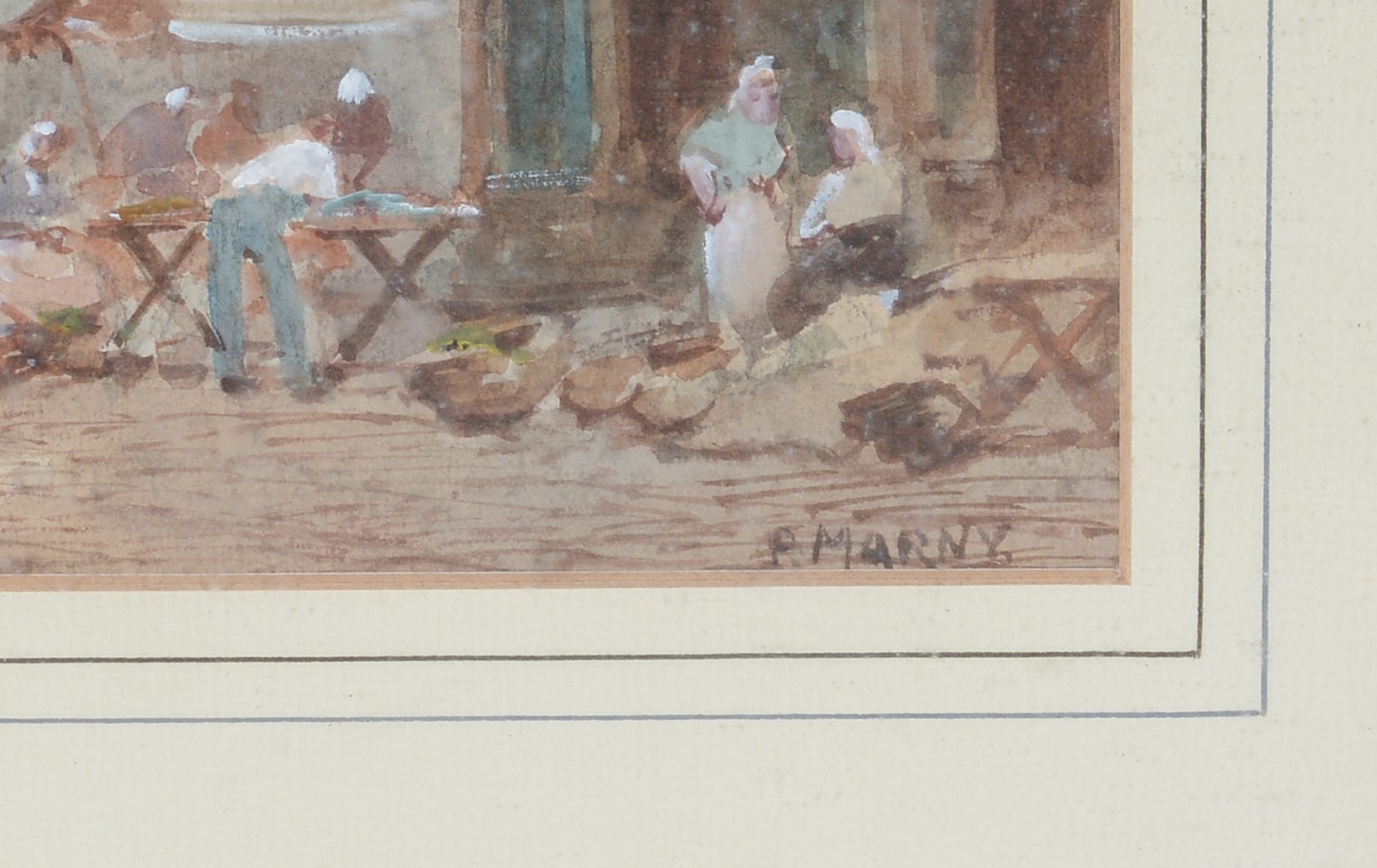 Paul Marny | Continental Street Scene | MutualArt