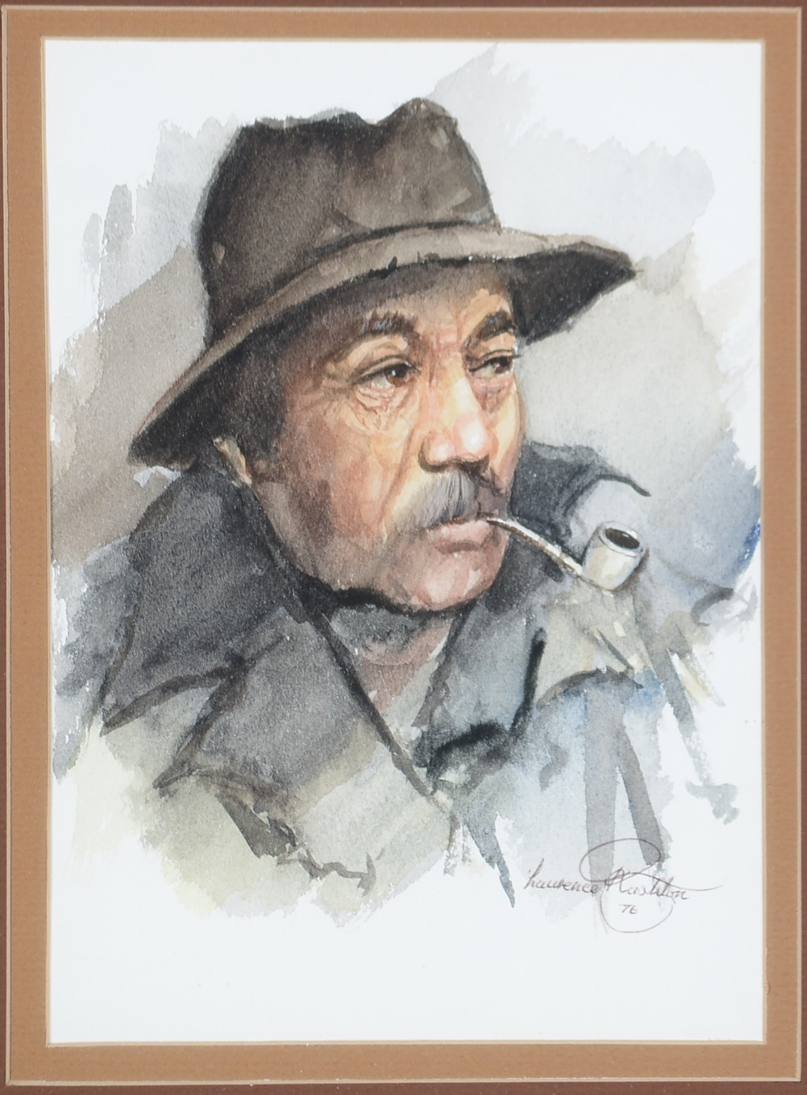 Lawrence Rushton | Four head-and-shoulder character portraits of men ...