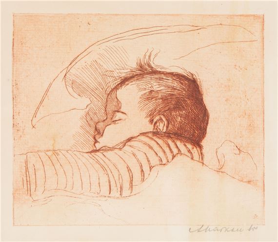 Antoni Markowski | Sleeping Toddler | MutualArt