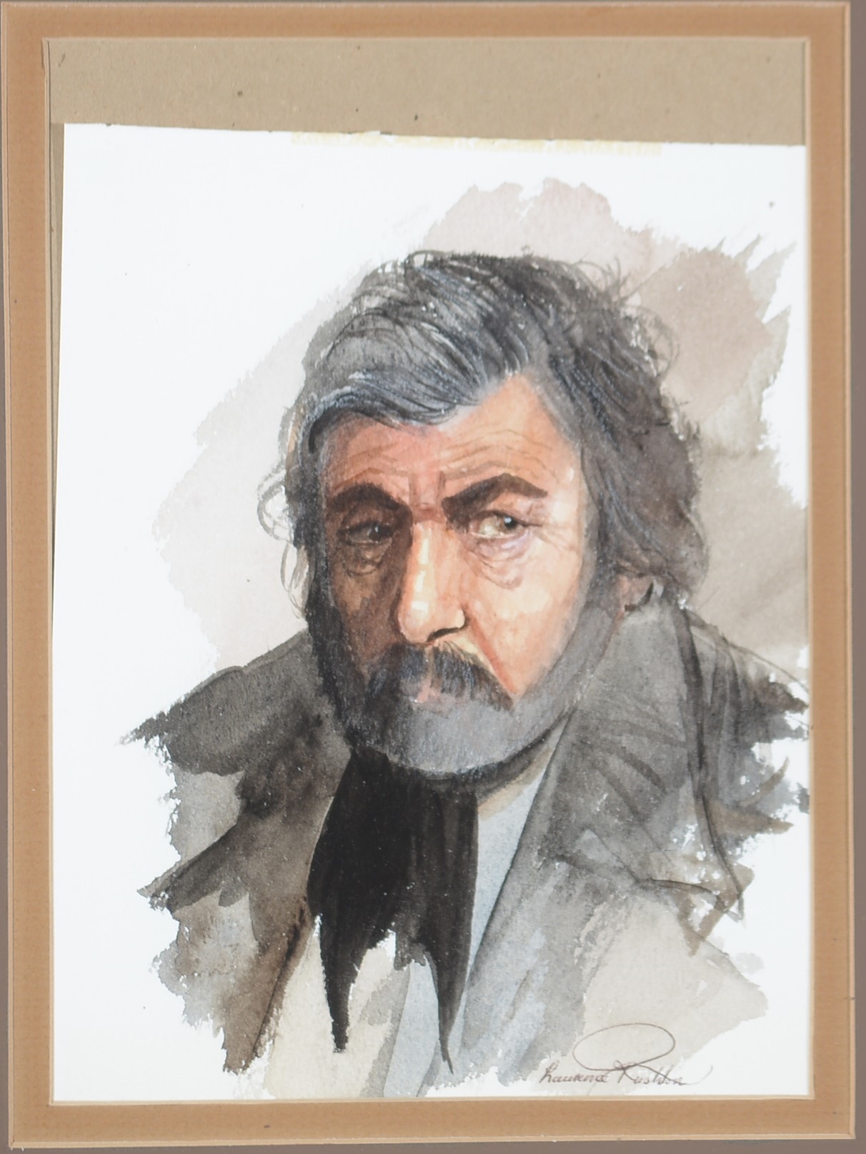 Lawrence Rushton | Four head-and-shoulder character portraits of men ...