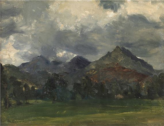 Marco Calderini | Mountain landscape | MutualArt