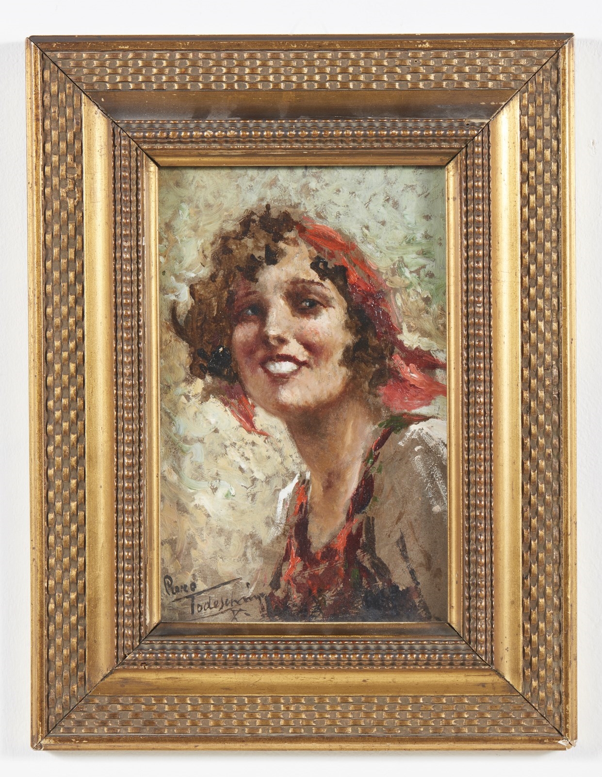 Piero Todeschini | Female portrait | MutualArt