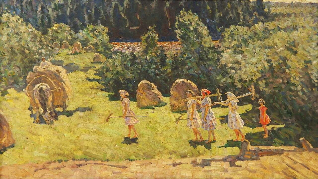 Aleksei Tkachev | From the haymaking | MutualArt