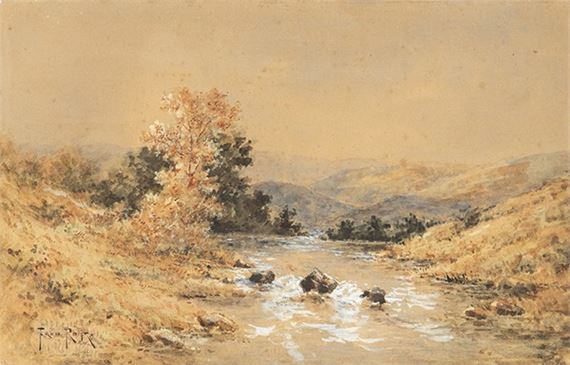 Fred Rohr | Paisaje con riachuelo | MutualArt