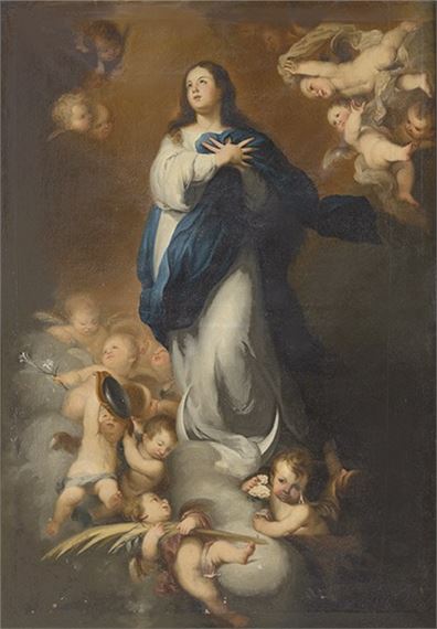 Bartolomé Estebán‏ Murillo | Inmaculada Concepción, La Niña | MutualArt