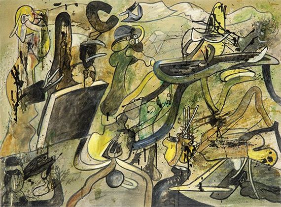 Alfonso Bonifacio | Hombre verde | MutualArt