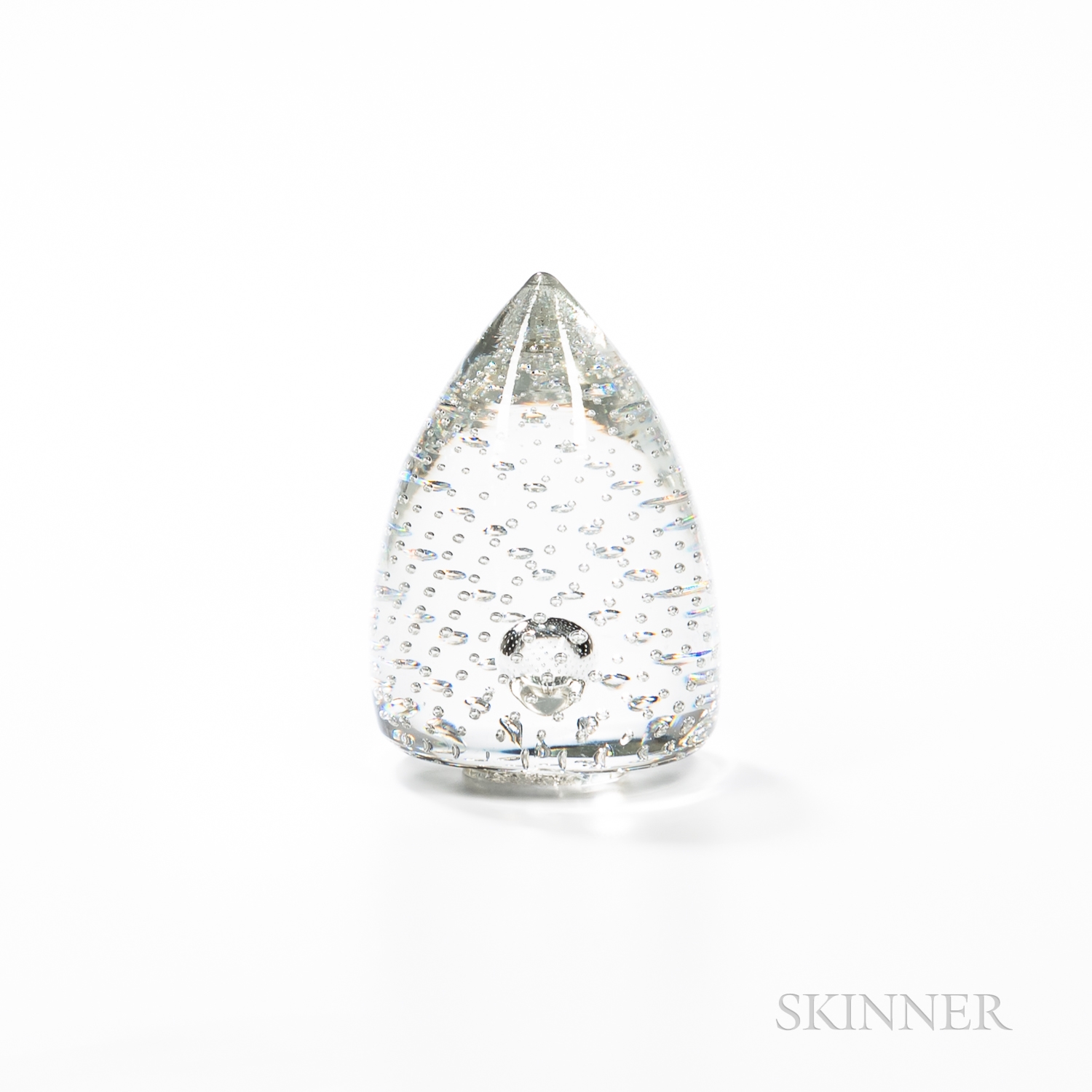 Steuben Glass | Steuben Luminor Controlled Bubble Glass Pineapple ...