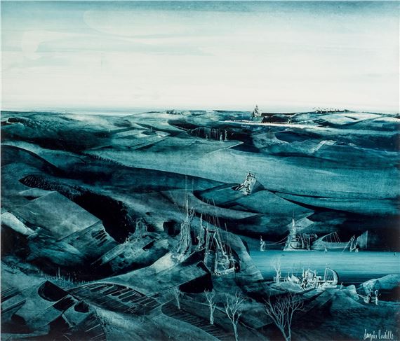 Urbano Lugrís Vadillo | Paisaje al amanecer | MutualArt